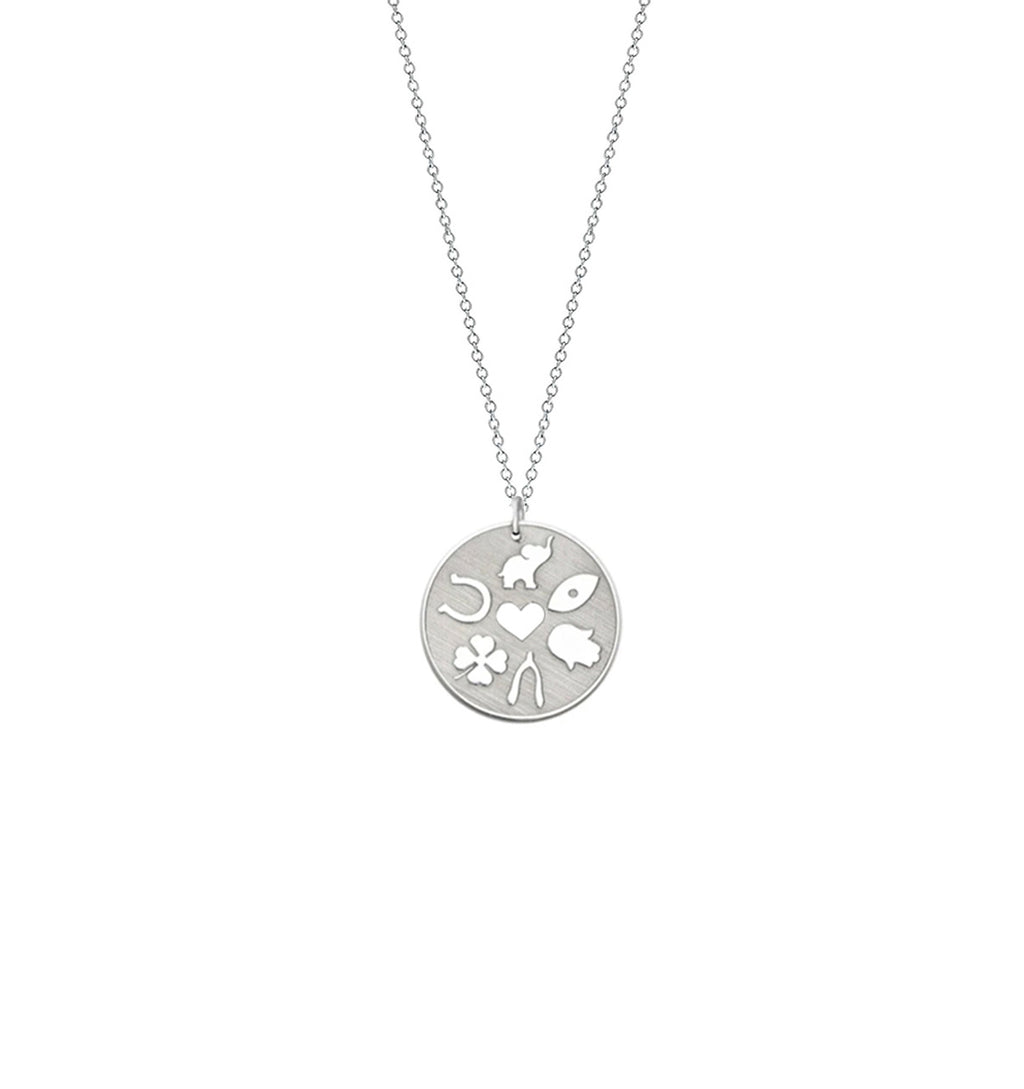 Good Luck Medallion Necklace – Miriam Merenfeld Jewelry